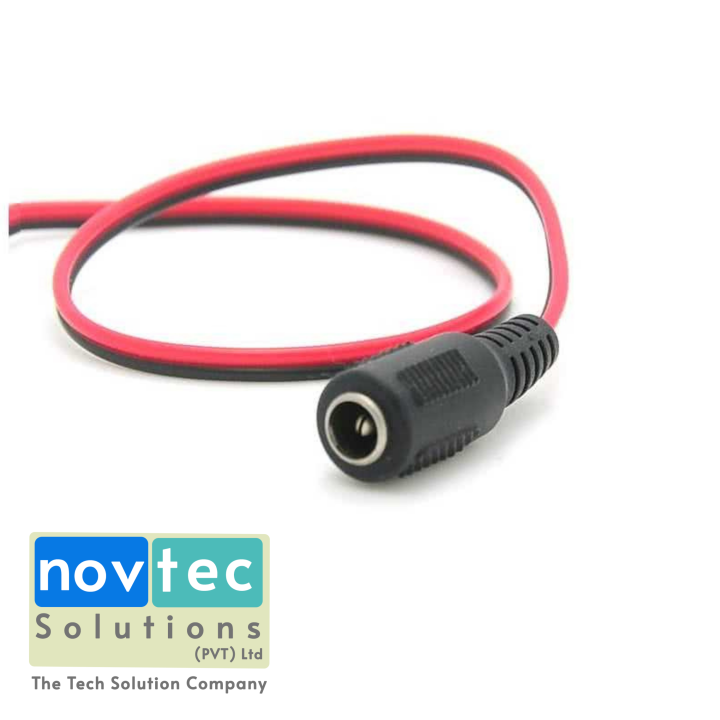 DC Female Connector with Cable | Daraz.lk