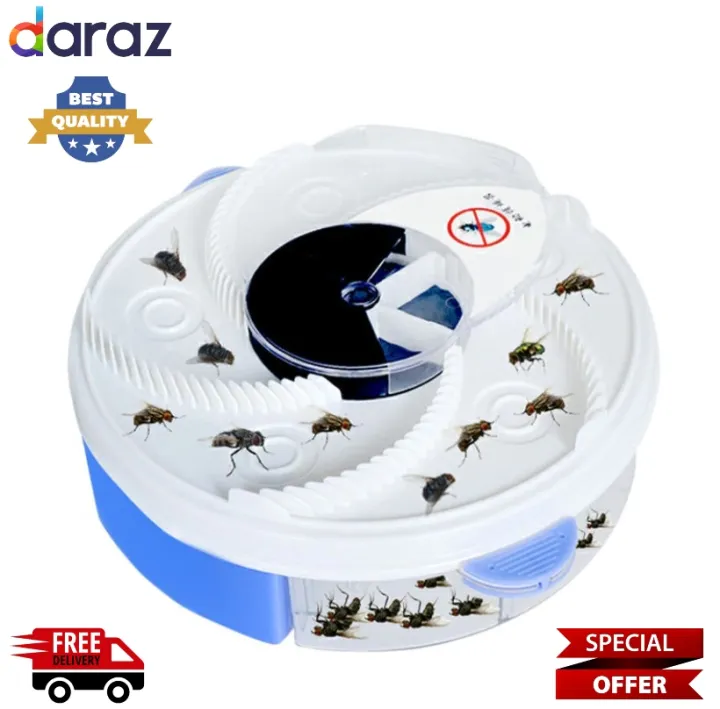 Automatic Electric Fly And Mosquito Midges Catcher Device With USB ...