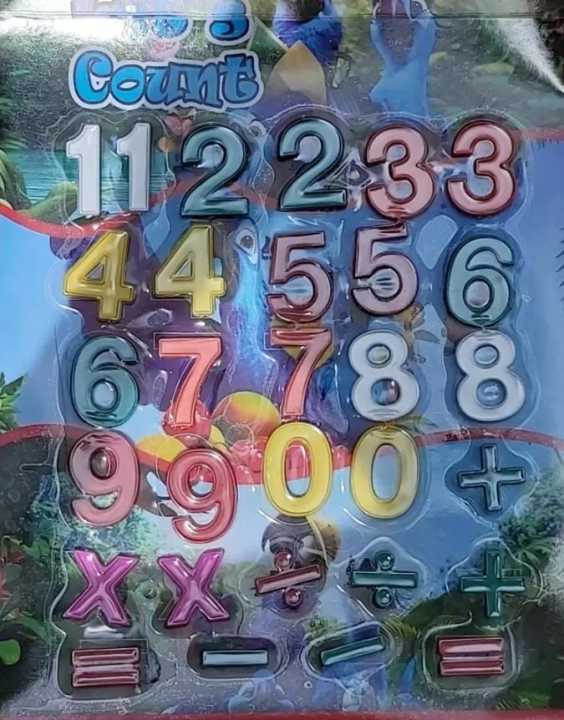 Plastic Numbers For Kids To Learn | Daraz.lk