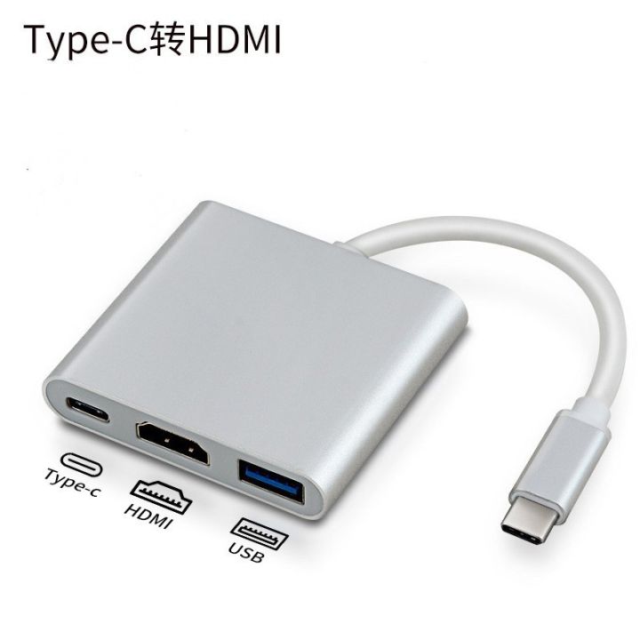 CAMKIDS type c interface to dp to hdmi vga dvi female converter three ...