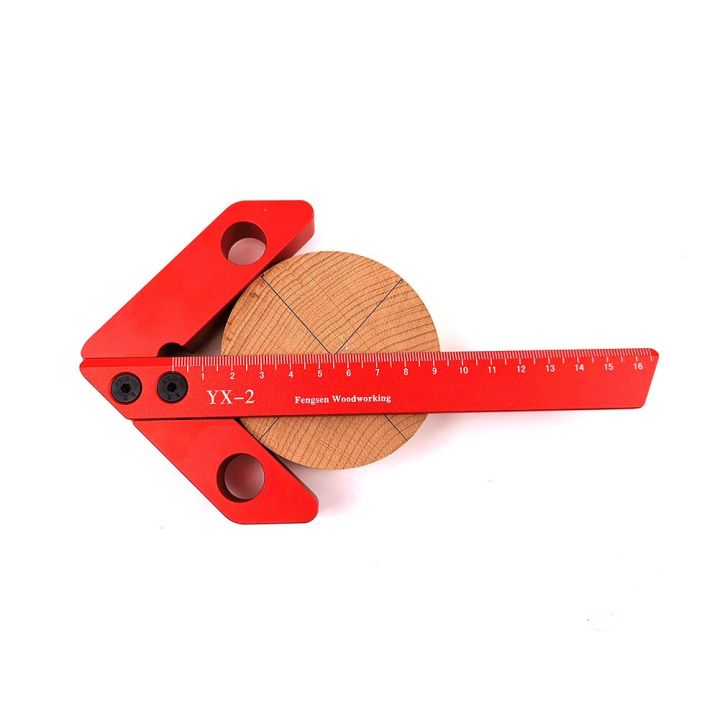 Aluminum Alloy Center Finder 45/90 Degree Spindle Lathe Scribe Marking ...