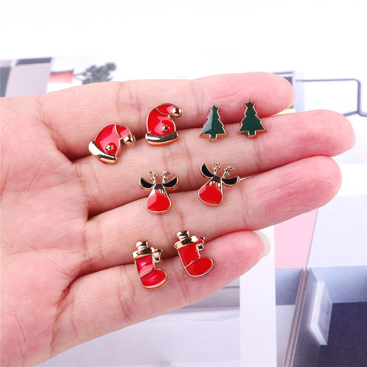 18/36/100Pairs Women Star Moon Small Plastic Stud Earrings Set Girl ...
