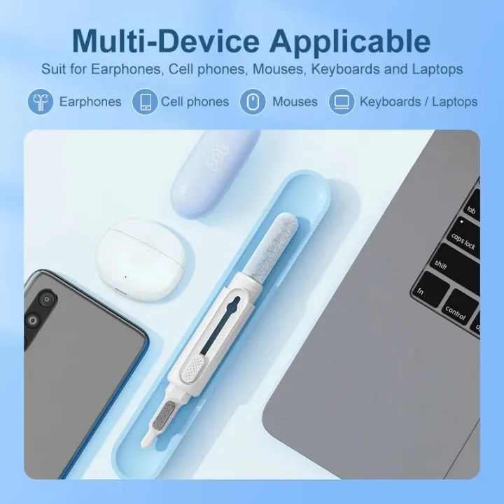 multi cleaning pen Bluetooth Earphones Cleaning Kits for QCY T13 T20 ...