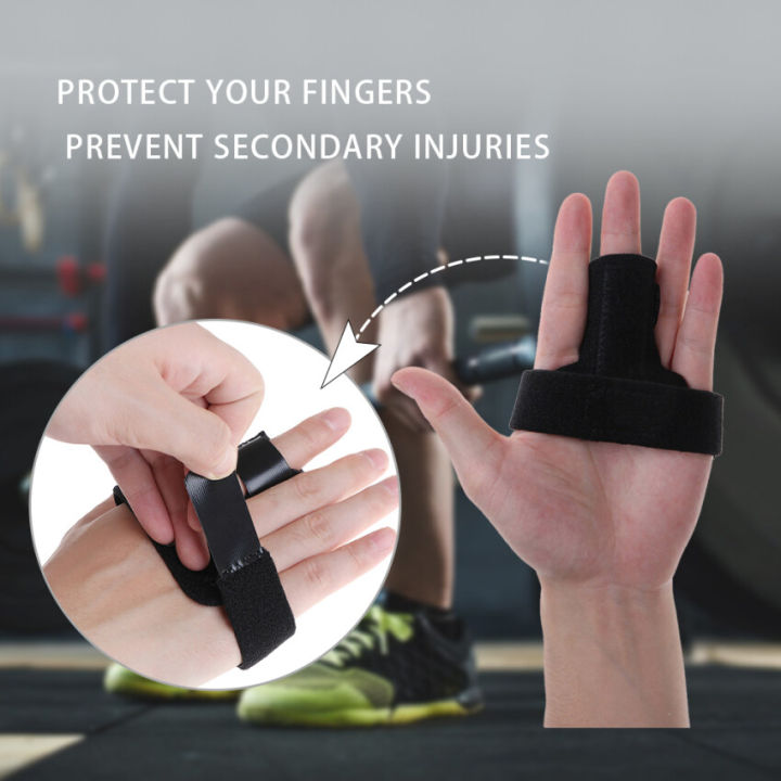 Adjustable Finger Splint Brace Trigger Finger Support Fracture Fix ...