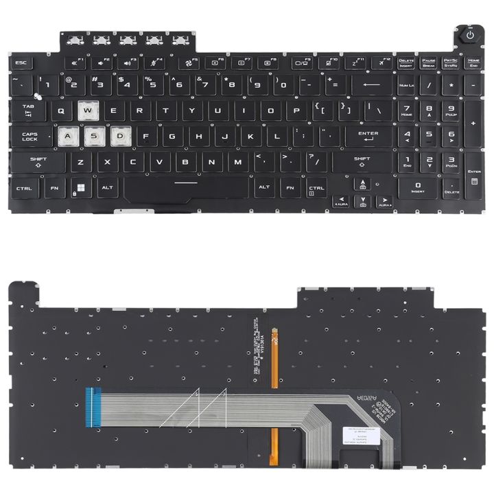 US Version Backlight Laptop Keyboard For Asus TUF Gaming F15 FX506 ...