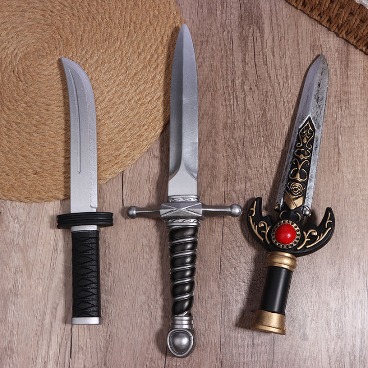 Simulation PU Dagger Children Sword Weapon Movie Cosplay Sword Prop ...