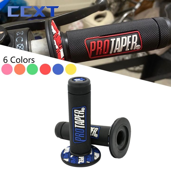 bike modified parts Motorcycle Handle Grips Pro Grip Dirt Bike 22mm 7/8 ...