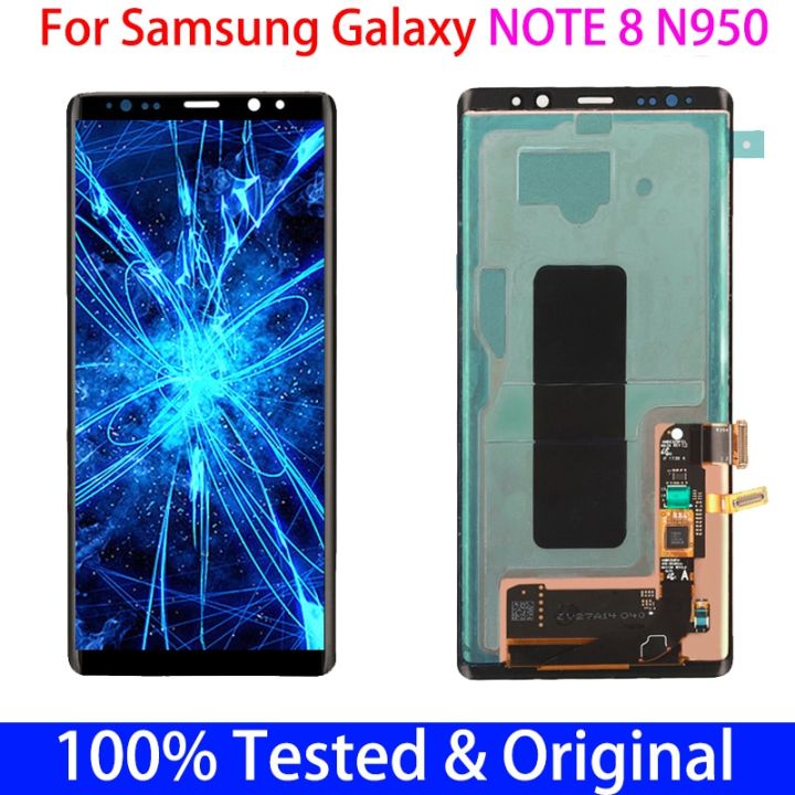 Original Note 6.3''LCD For Galaxy Note8 N9500 N950FD N950F LCD burn dot Display+Touch Screen ...