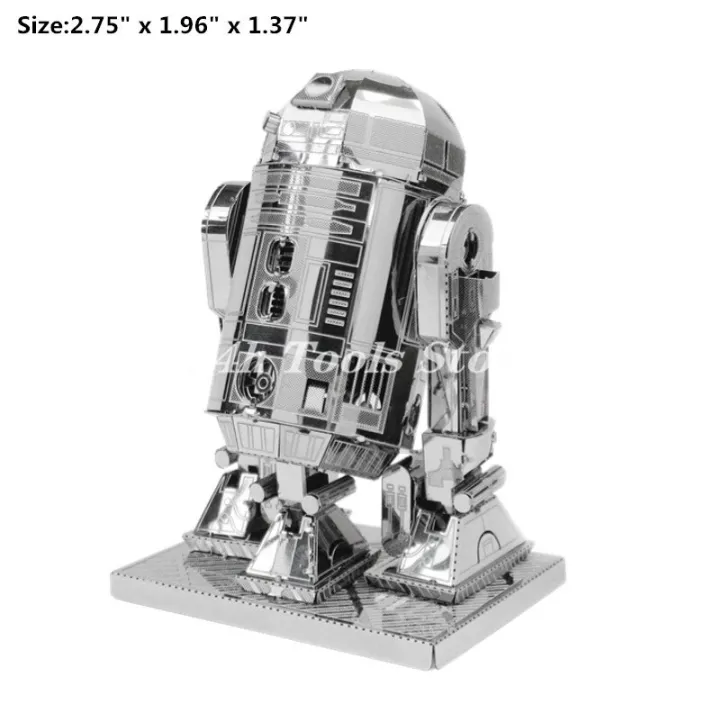 【Serendipity party】New Star 3D Metal Puzzle R2D2 X-wing fighter ATAT ...