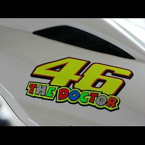 46 The Doctor Bike, Tank, Helmet, Car Windows, Rear, Sides, Hood ...