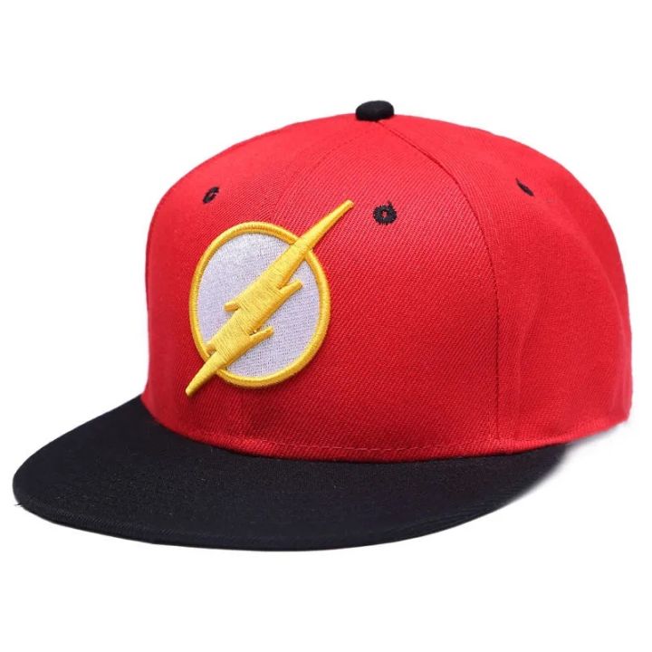 Superhero ry Allen Hat Movie Flash Logo Embroidered Baseball Hat Casual ...