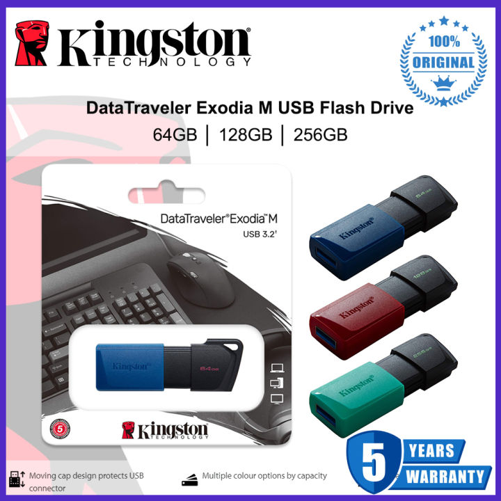 Kingston Original 64GB 128GB 256GB DTXM Exodia M USB Pen Flash Drive | Daraz.lk