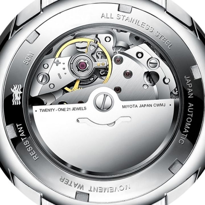 [ Mechanical without battery ] Luminous high-end fully automatic dual ...