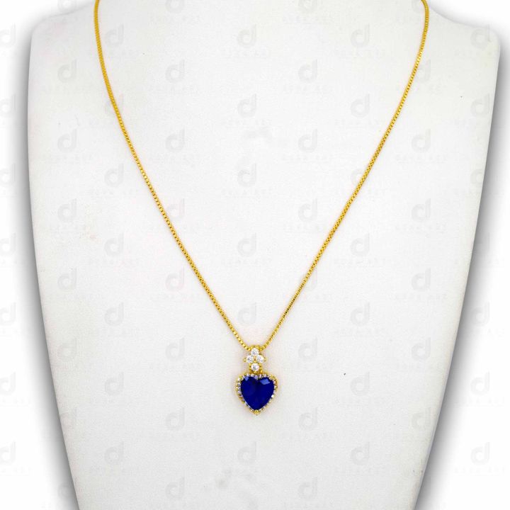 22KT gold plated Titanic pendant with Box Chain eye catching rare chain ...