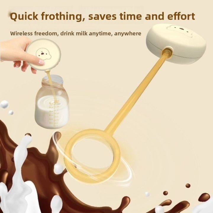 Wireless Electric Milk Frothers Model Automatic Milk Foaming Mixer ...