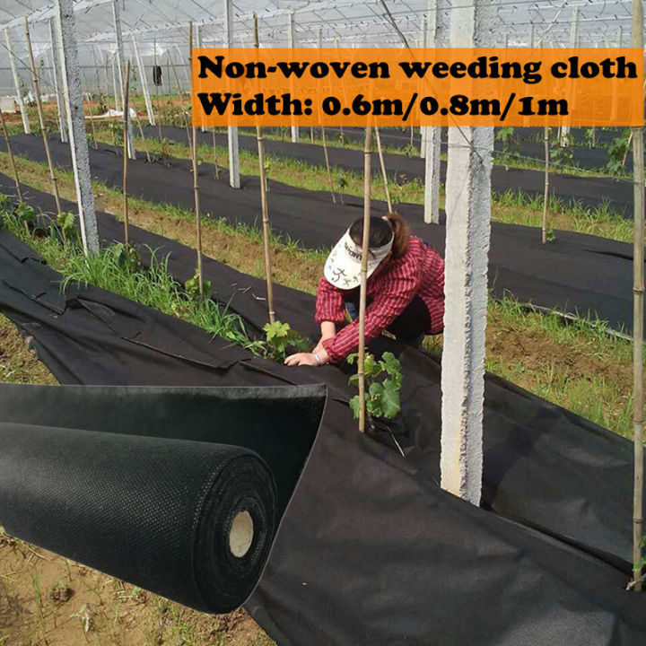 15m/10m/5m/1m Geotextile 50g/m Non Woven Fabric For Landscaping ...