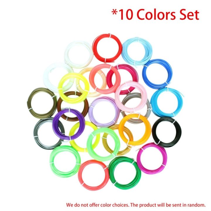 【Atoztide Store】3D pen filament set of 10 colors precise 1.75mm ...
