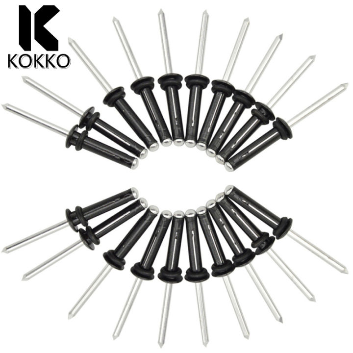 KOKKO 10/20 Pieces Tri Grip Rivets, 2.32-in Aluminum Long Grip Kayak ...