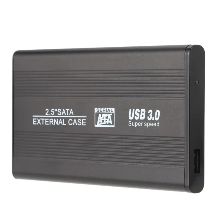 Portable Superspeed USB 3.0 HDD SSD SATA External Aluminum 2.5" Hard ...