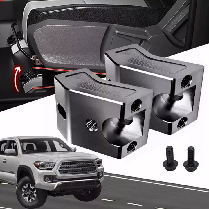 Front Seat Seat Riser Adjustable 1 25 Inch Black Finish Seat Spacer
