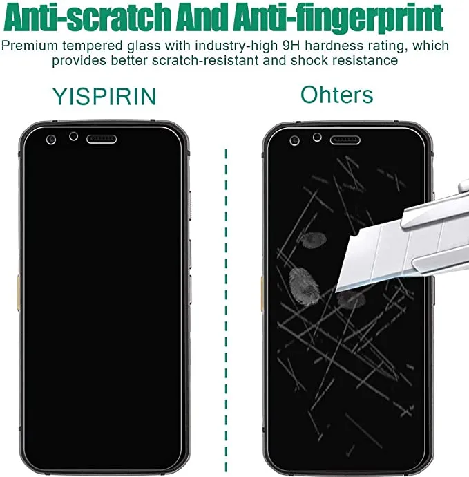 For Cat S62 Glass Phone Front Screen Protector Film 9H Tempered Glass ...