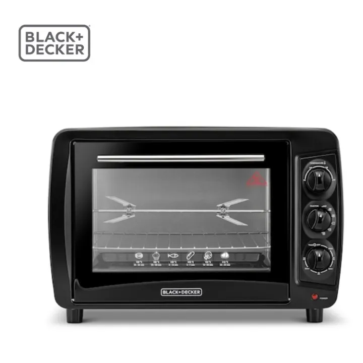 Black and Decker Toaster Oven - 35L Double Glass Toaster Oven With ...