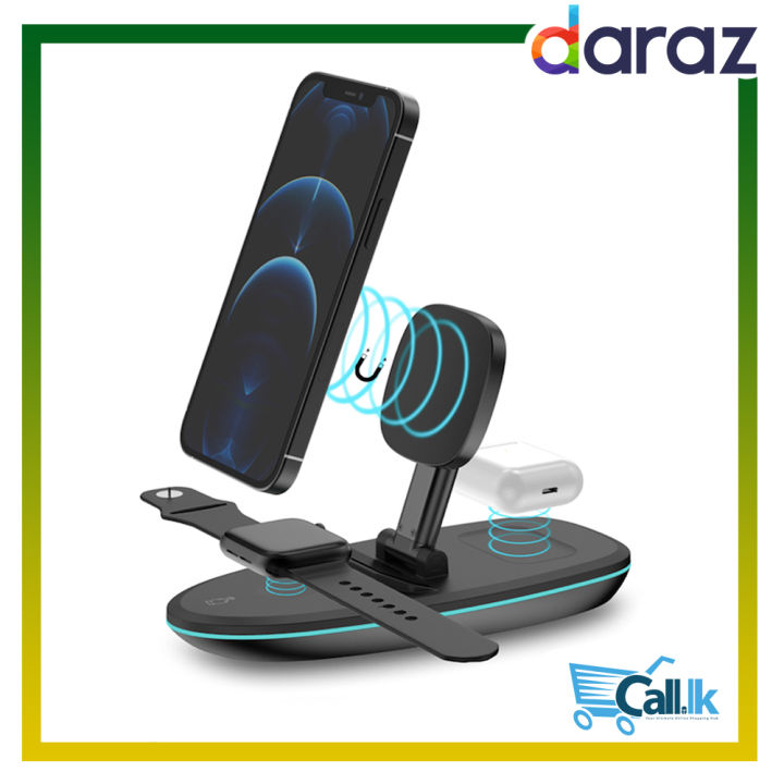 3 in 1 magnetic charger 15w | Daraz.lk