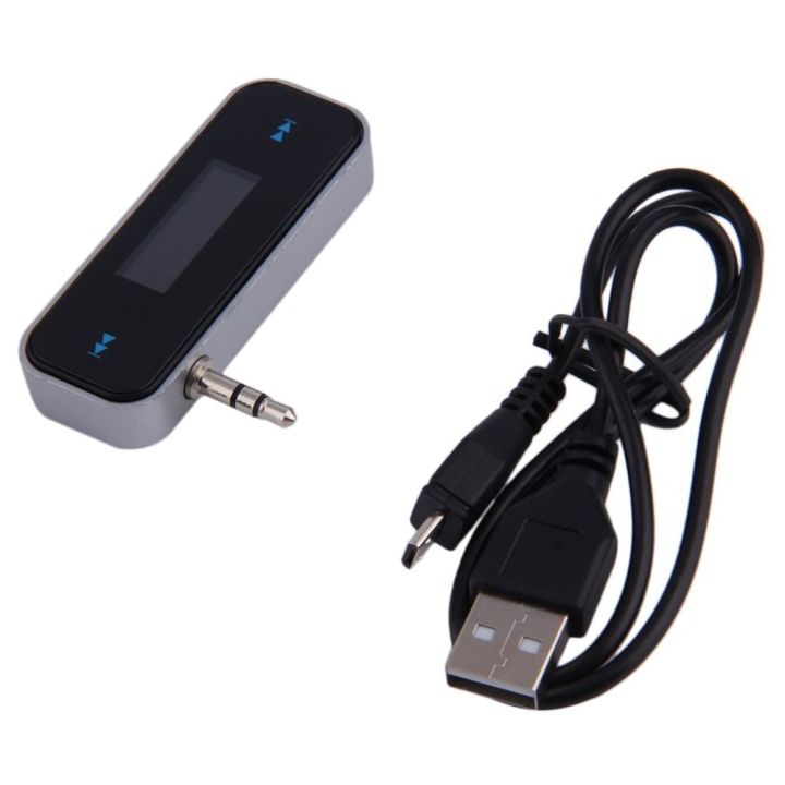 Mini 3.5 Mm Wireless Car Music Audio Handsfree Modulator Transmissor Fm ...