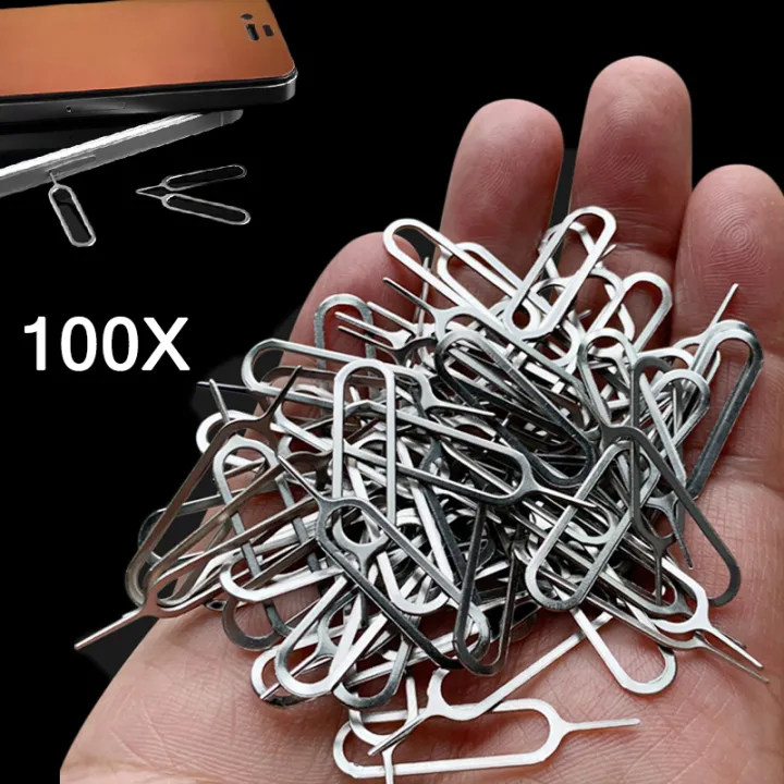 Luxury Sim Card Eject Tool Anti-Lost Card Pin for IPhone Samsung ...