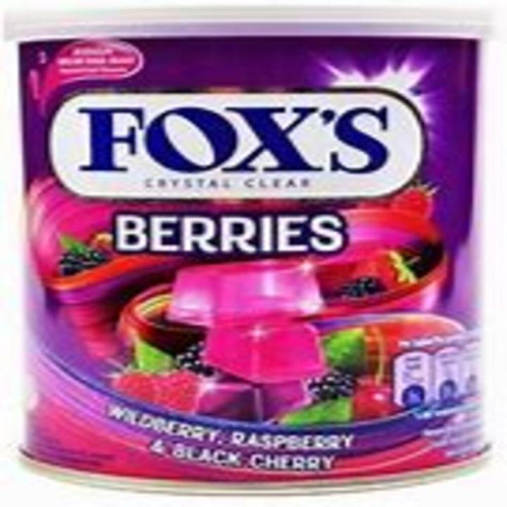 Fox's Crystal Clear Berries Wildberry, Raspberry & Black Cherry 180g ...