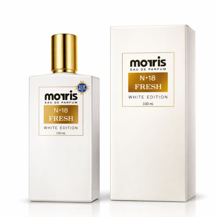 Morris N°18 Fresh White Edition Eau De Parfum 100ml Long Lasting Fresh ...