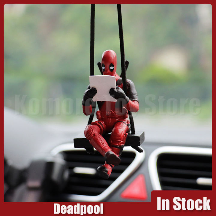 Anime Figure Deadpool Deadpool Figures Car Ornaments Swing Pendant ...