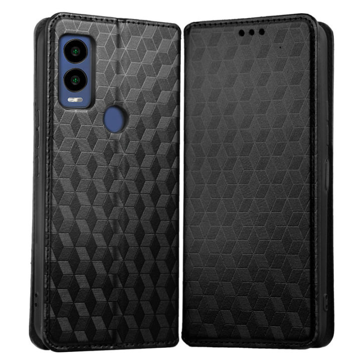 Cricket Innovate E 5G Case, Magnetic Leather Card Slots Wallet Phone ...