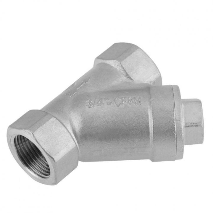 3/4"DN20 PT Thread BSP Y-Type Strainer Pump Filter Water Oil Gas ...