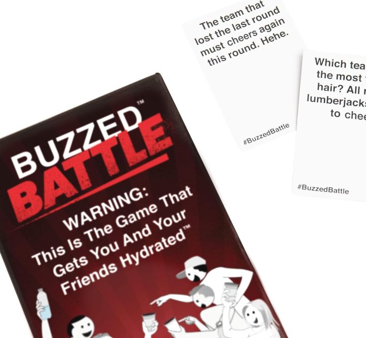 Buzzed Battle - The Hilarious Team Party Card Game That Will Get You ...