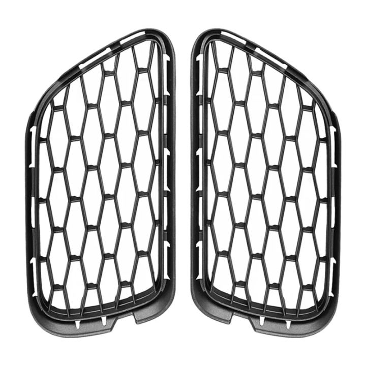 2Pcs Front Left & Right Bumper Air Vent Mesh Grille 670013780 670013781 ...