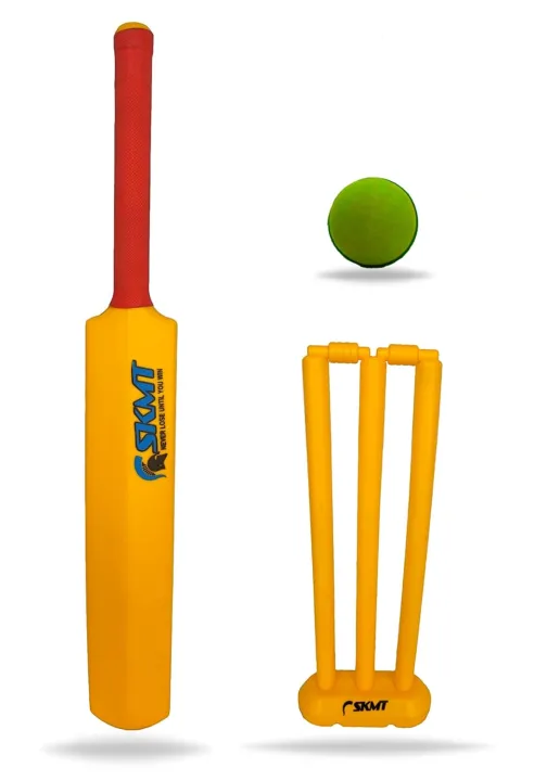 SKMT Never Lose You Win Cricket Kit Set for Kids 1 Bat and 1 Ball for ...