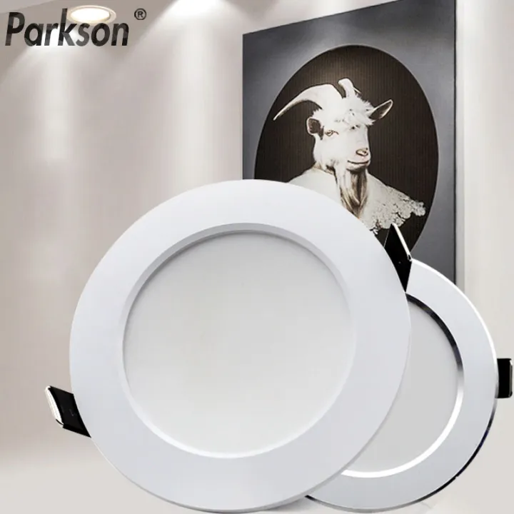 LED Downlight 18W 15W 12W 9W 7W Silver White AC220V 230V spot led Lamp ...
