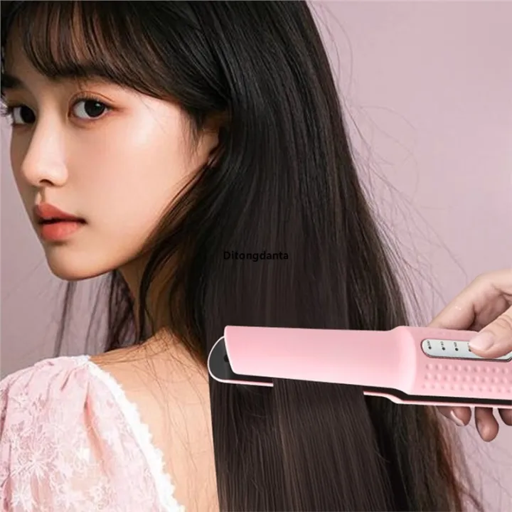 NEW Hair straightener straight tool magic hair straight negative ion ...