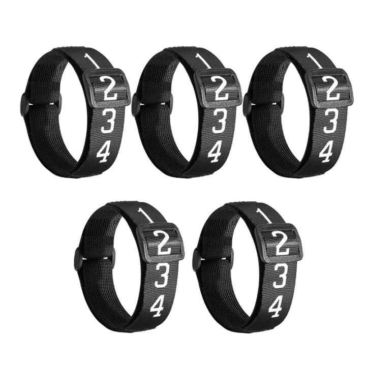 Football Referee Gear Straps Football Numbered Wrist Straps Football ...