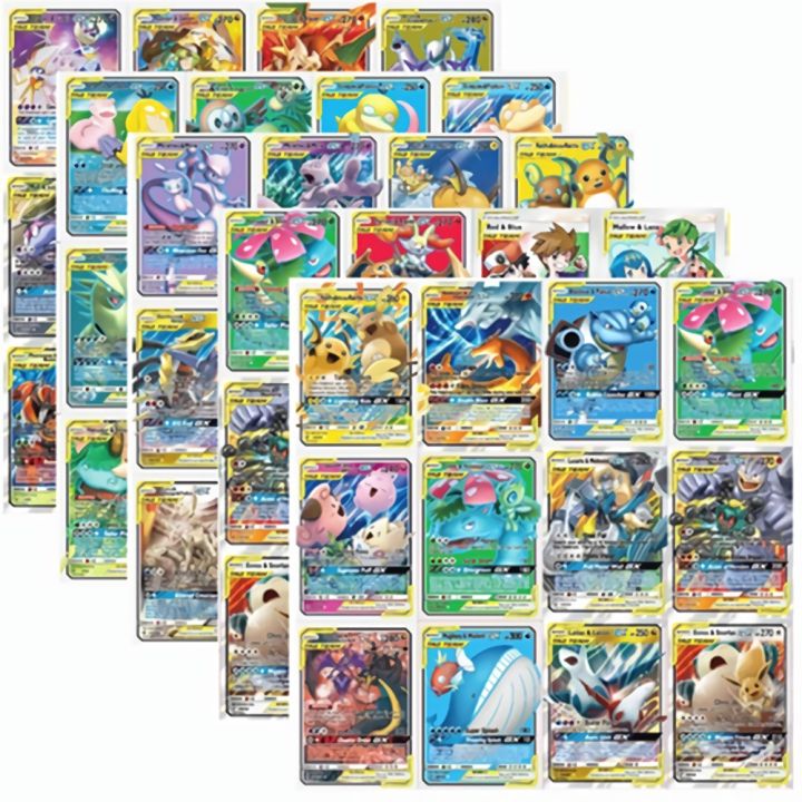【Hot demand】【Hot demand】Pokemon Tag Team EX Mega GX Set Shiny Pokemon ...