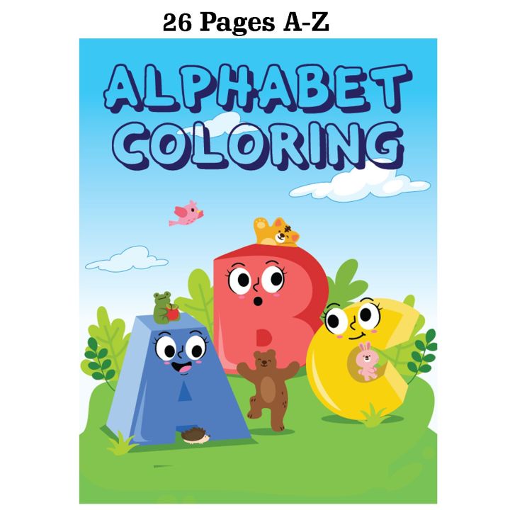 26 Pages Coloring Books for Kids color learning drawing activities ...