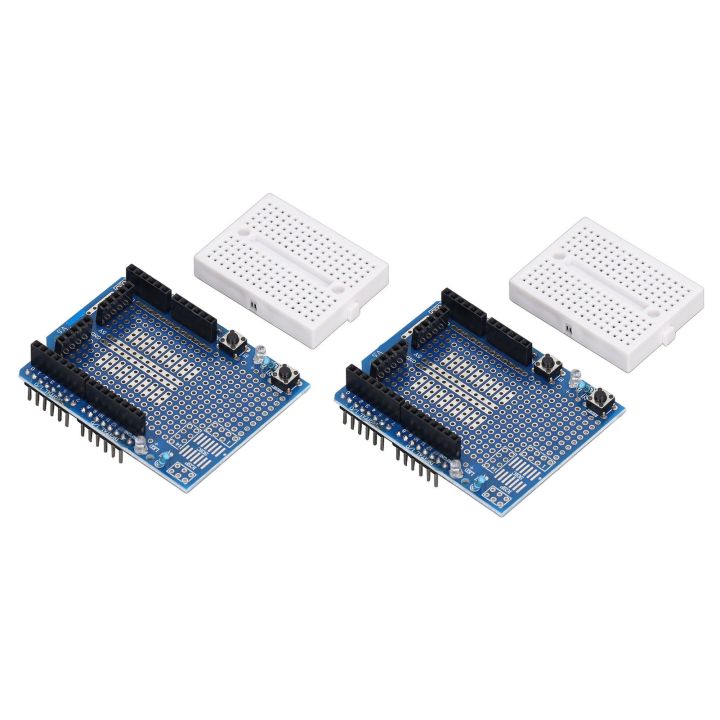 2 Pcs Mini Breadboard Prototype Expansion Board Resin Prototyping ...