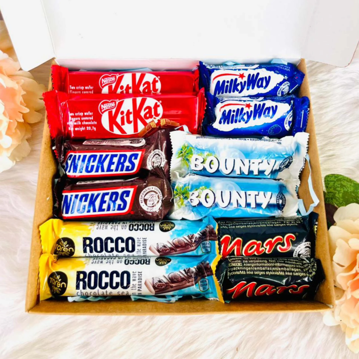 8Pcs Foreign High Quality Chocolate Pack Imported For Choco Lovers High ...