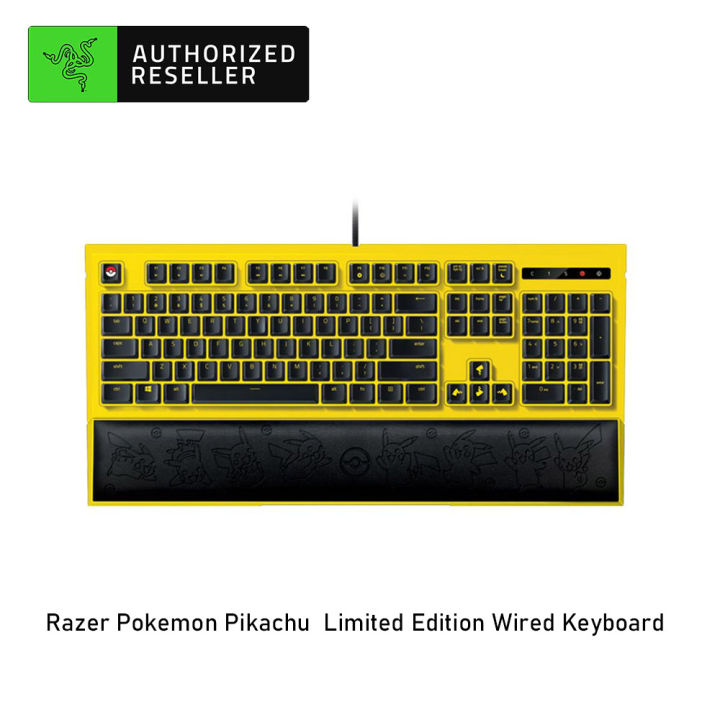 Razer Pokemon Pikachu Limited Edition Wired Keyboard For PC Lap-top ...