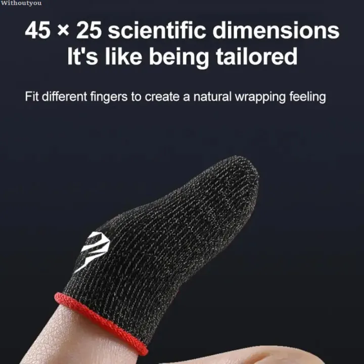 Withoutyou Breathable non-slip thumb sleeve luminous finger sleeve for ...