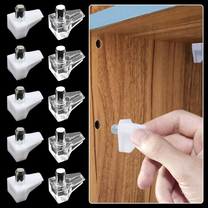 10Pcs Durable Hardware Board Support Furniture Accessories 5mm Stud ...