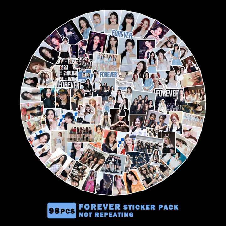 98Pcs/Set KPOP Babymonster FOREVER Album No Repeating Stickers Pack ...
