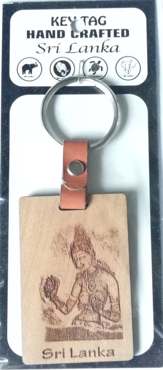 Key Chain Fit Wooden Home & Handmade Ceylon craft High Quality Key Tag ...