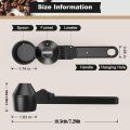 Durable No Spill Coffee Scoop Reusable Sliding Protein Powder Spoon ...